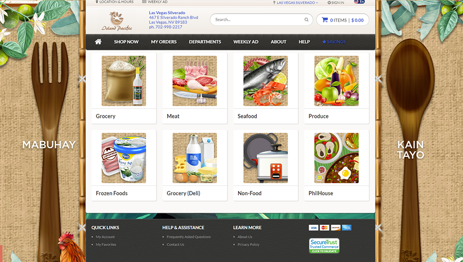 Online Filipino Grocery Launch | Island Pacific