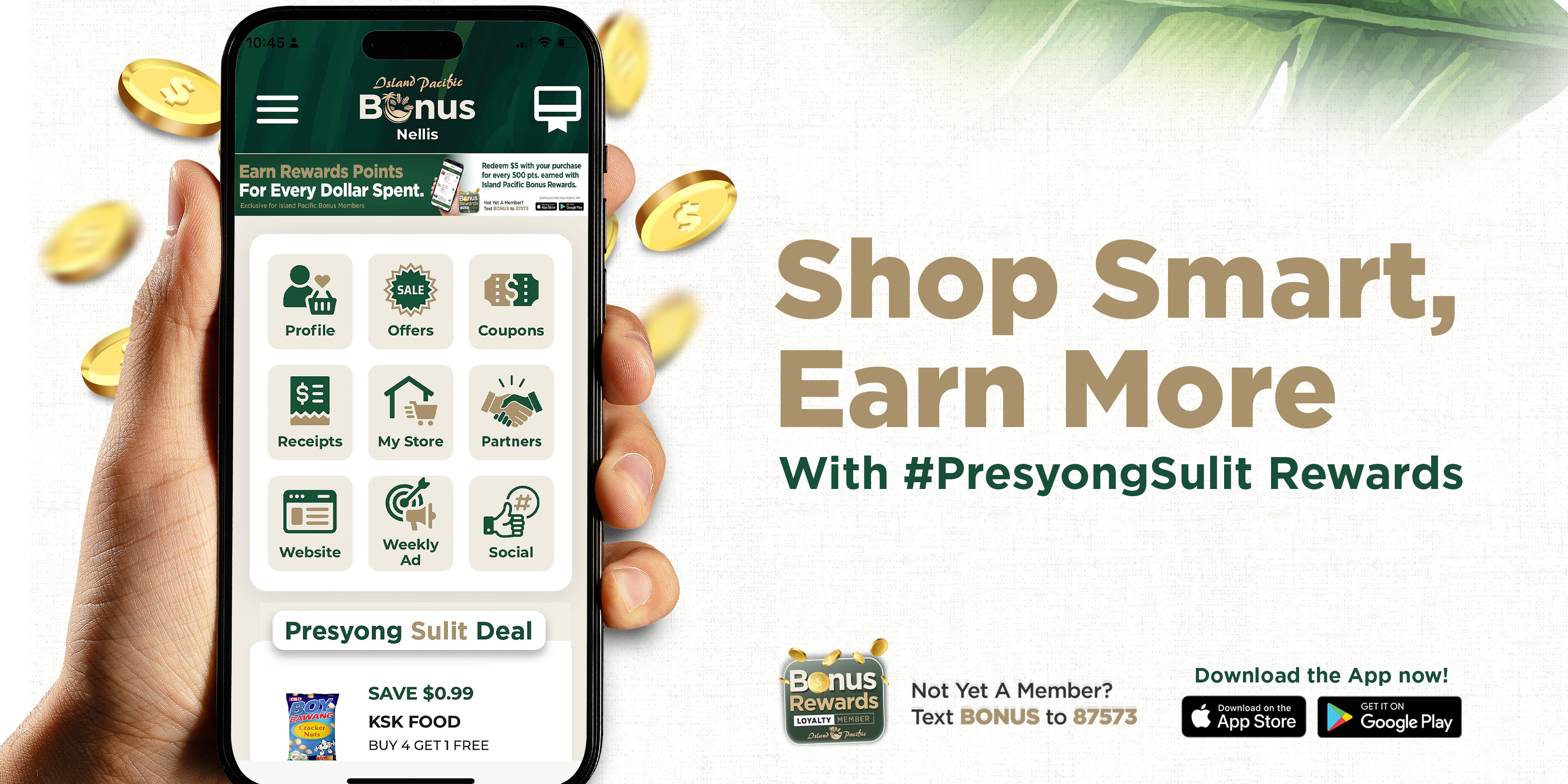 New Bonus Rewards – Island Pacific Seafood Market